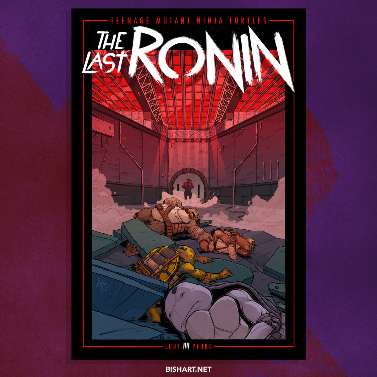 LAST RONIN - LOST YEARS #4 - SPLIT DECISION COMICS EXCLUSIVE (LTD.2000 – BISHART