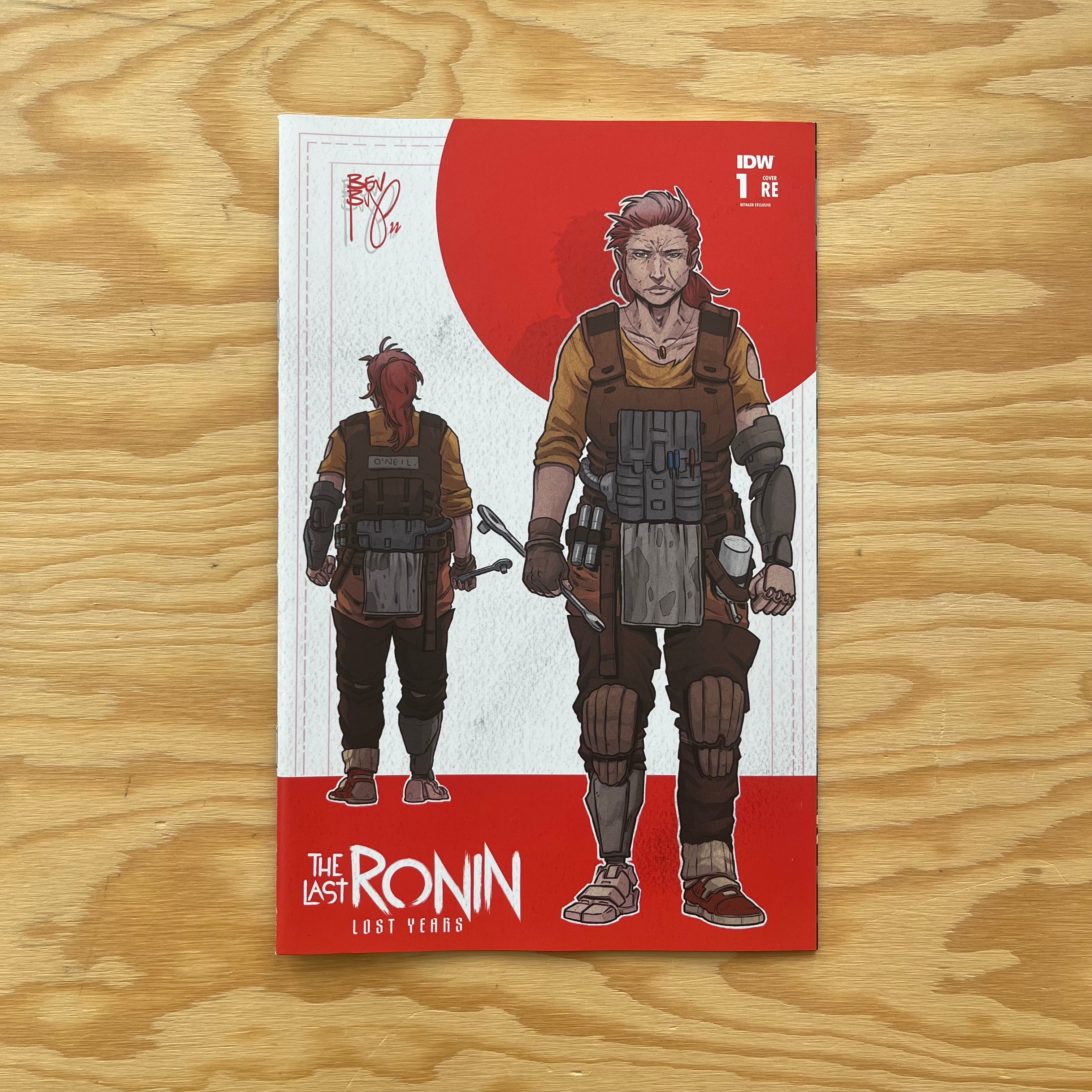 LAST RONIN - LOST YEARS #1 - BISHART.NET DESIGN COVER EXCLUSIVE (LTD.1