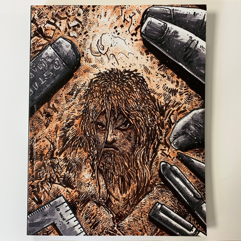 NATHAN THE CAVEMAN 10 YEAR ANNIV. EDITION - KEVIN EASTMAN COVER – BISHART